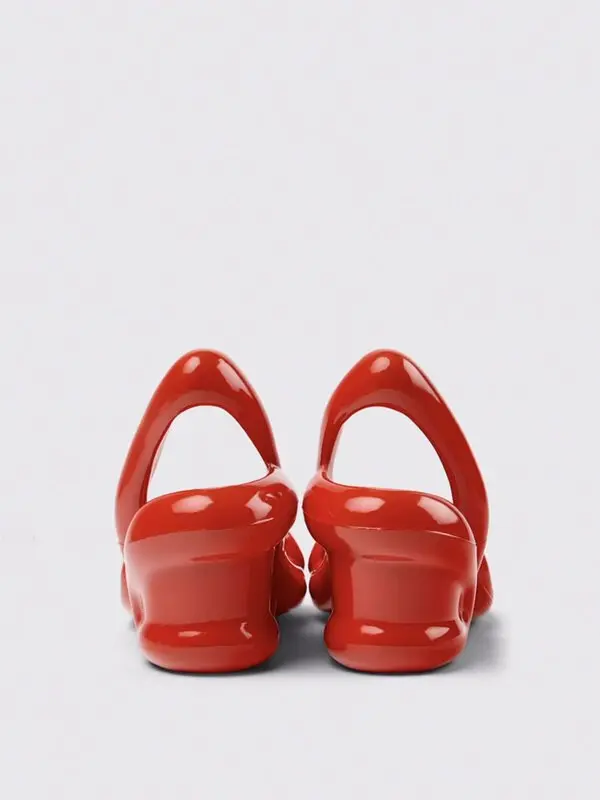 Camper Heeled Sandals - Red