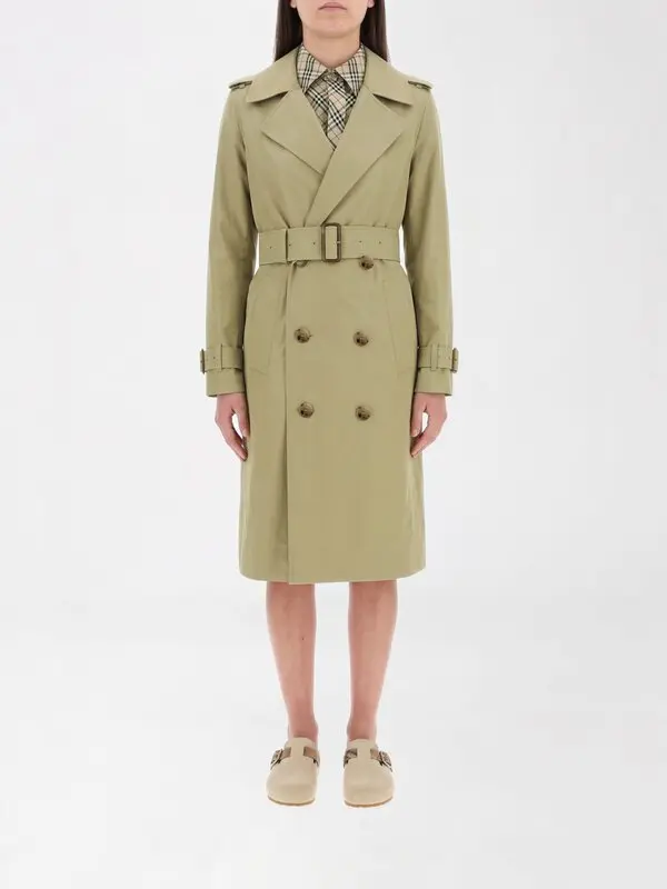 Burberry Belted Trench Coat - Sky