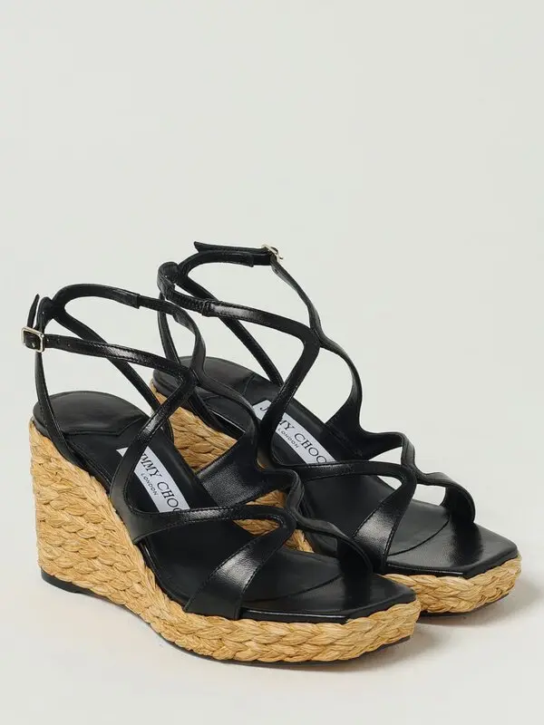 JIMMY CHOO Heeled Wedge Sandals