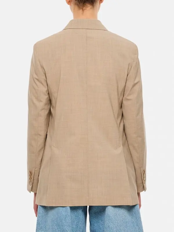 Max Mara Double-breasted Jacket - Beige