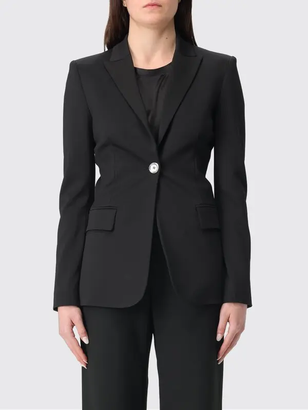 Pinko Single Breasted Jacket - Black