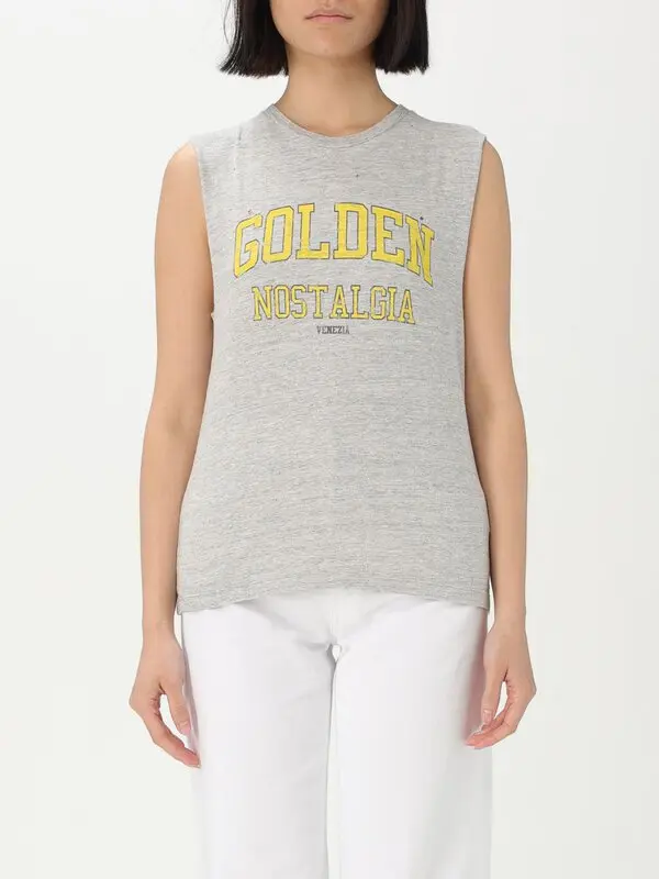 GOLDEN GOOSE Sleeveless T-shirt