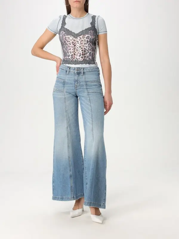 DIESEL® Wide Leg Jeans - Denim