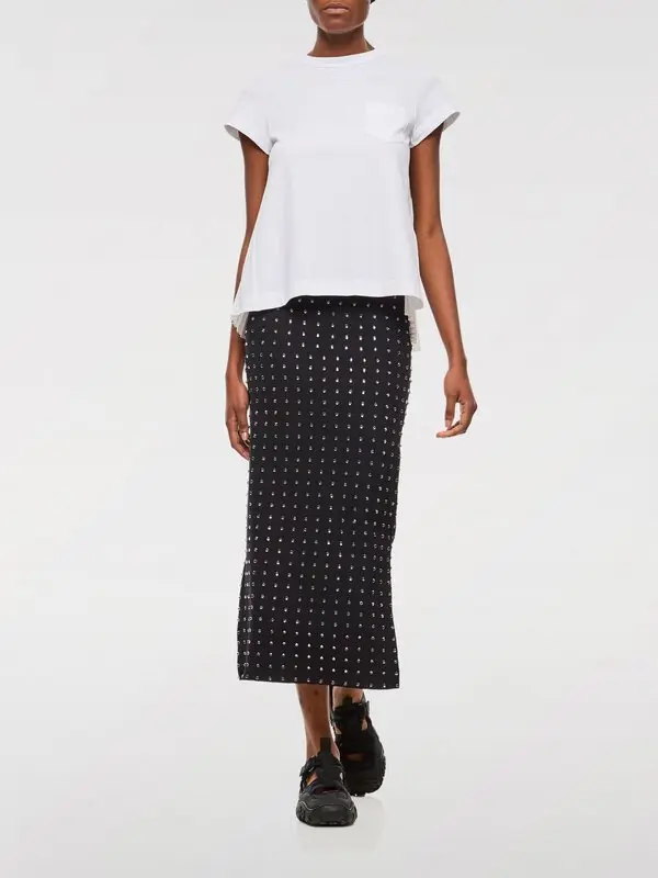 Sportmax Embellished Midi Skirt
