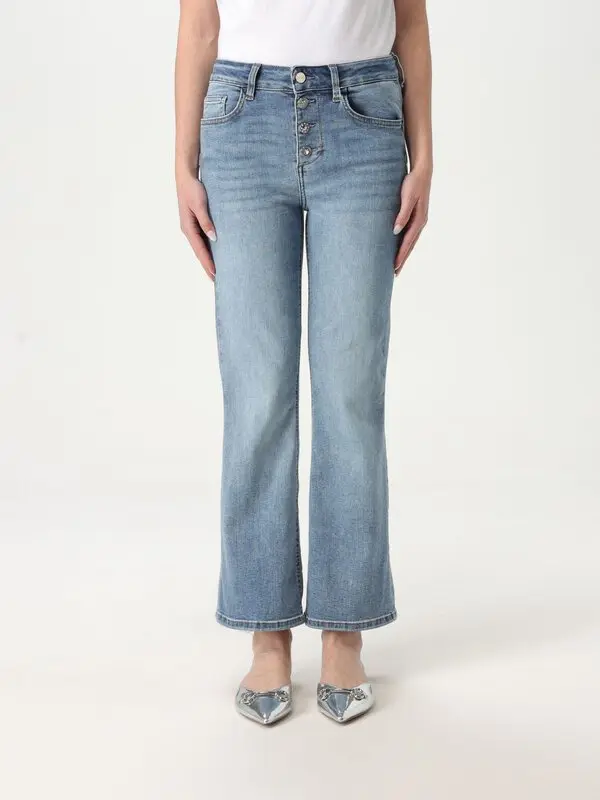 Liu Jo Button Detailed Jeans