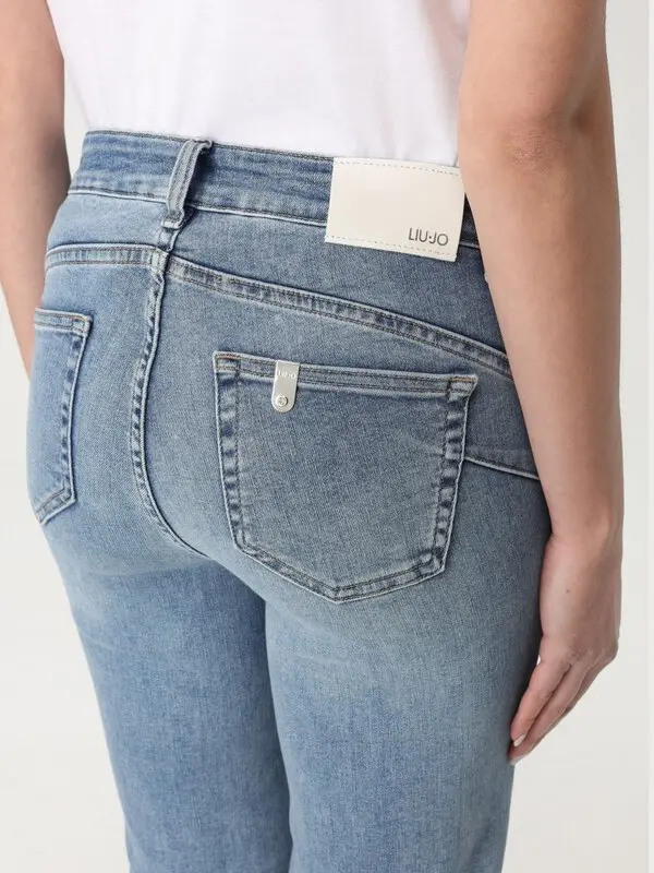 Liu Jo Button Detailed Jeans