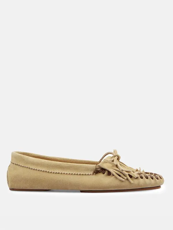 Paris Texas Loafers - Beige