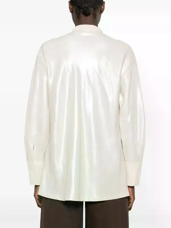 Giorgio Armani Metallic-effect Shirt
