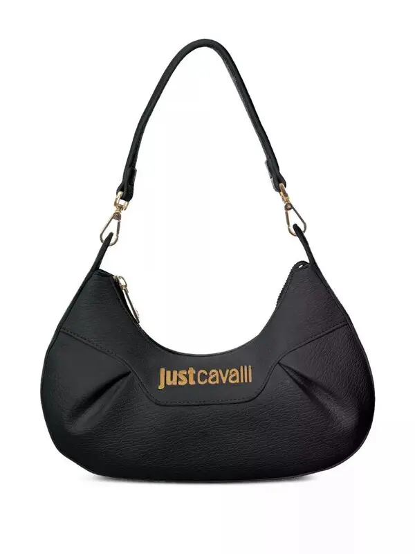 Just Cavalli Logo-lettering Shoulder Bag - Black