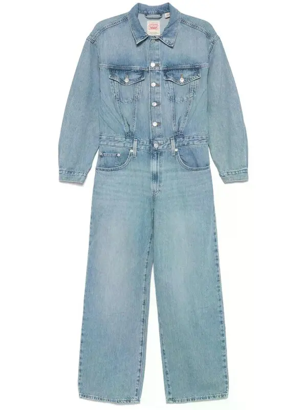 LEVI'S Denim Jumpsuit - Blue