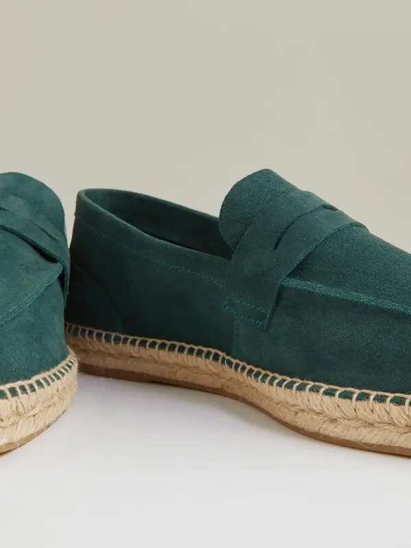 REISS Cannes Suede Espadrilles