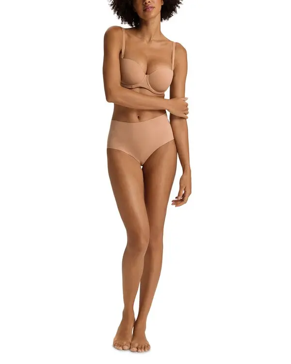 Hanro Invisible Cotton Blend Full Brief - Beige