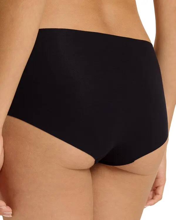 Hanro Invisible Cotton Blend Full Brief - Black