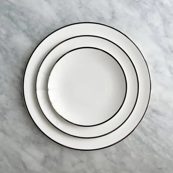 Twig New York Alex Platinum 10 Dinner Plate