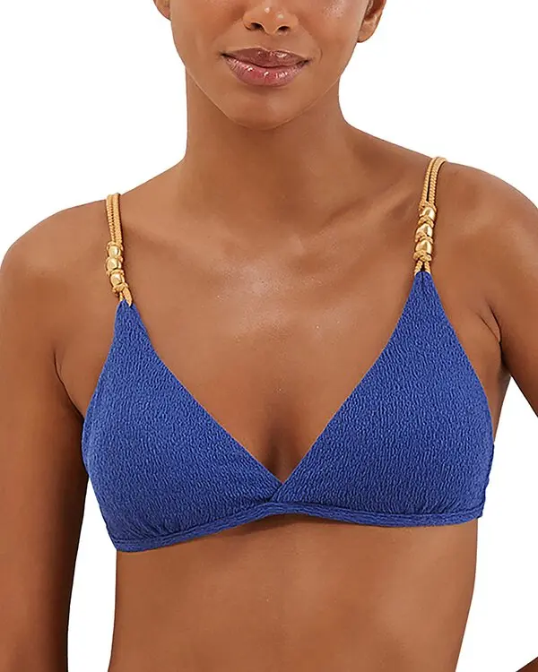 VIX PAULA HERMANNY Kira Paige Bikini Top - Blue