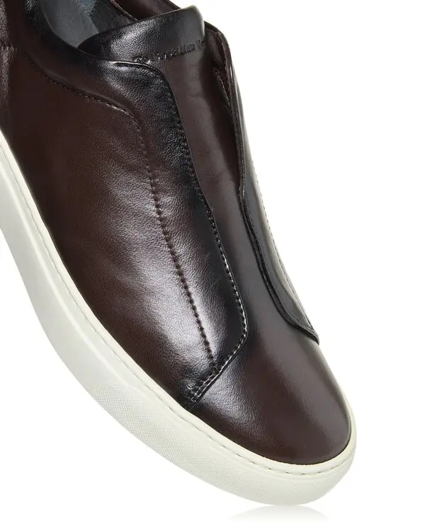 To Boot New York Cale Leather Sneakers - Ebony