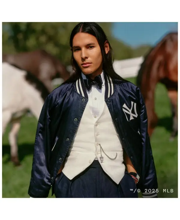 Polo Ralph Lauren Yankees Satin Jacket