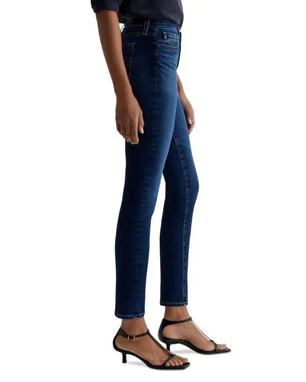 Ag Mid-rise Ankle Skinny Jeans
