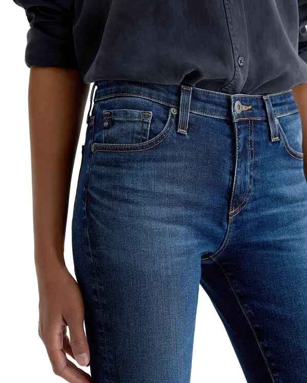 Ag Mid-rise Ankle Skinny Jeans
