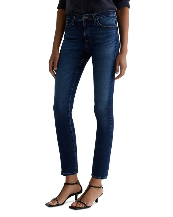 Ag Mid-rise Ankle Skinny Jeans