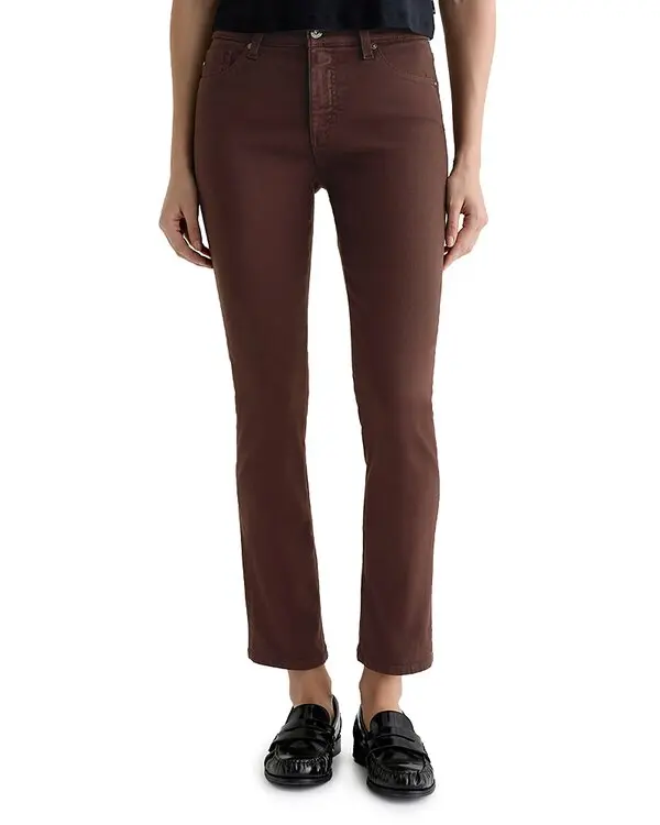 Ag Mari Mid Rise Slim Straight Jeans