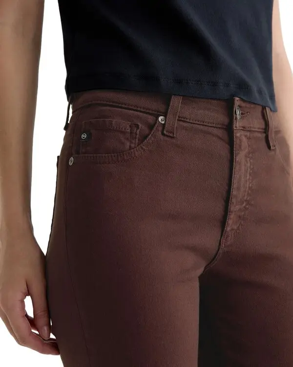 Ag Mari Mid Rise Slim Straight Jeans