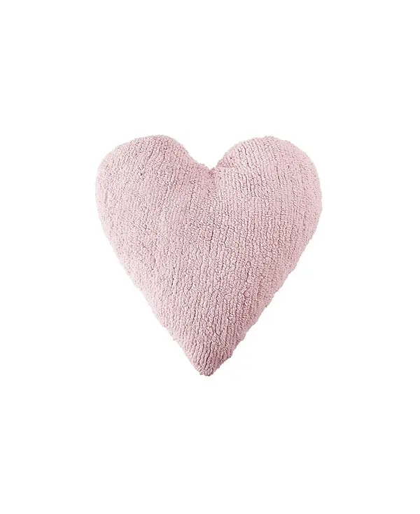 LORENA CANALS Heart Pink Cushion - Light Pink