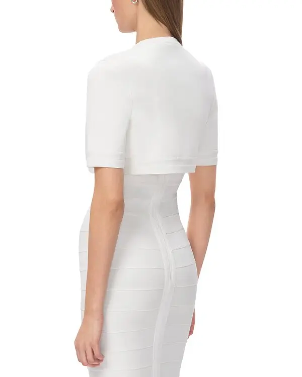 Herve Leger Marie Bolero - Alabaster
