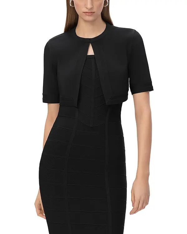 Herve Leger Marie Bolero - Black