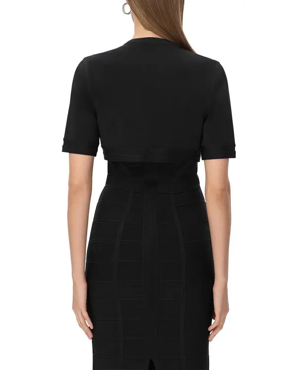 Herve Leger Marie Bolero - Black