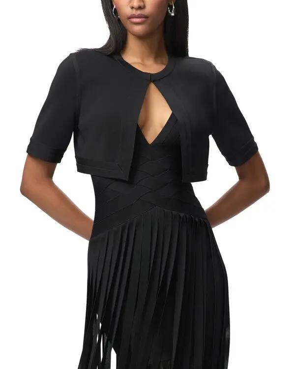 Herve Leger Marie Bolero - Black