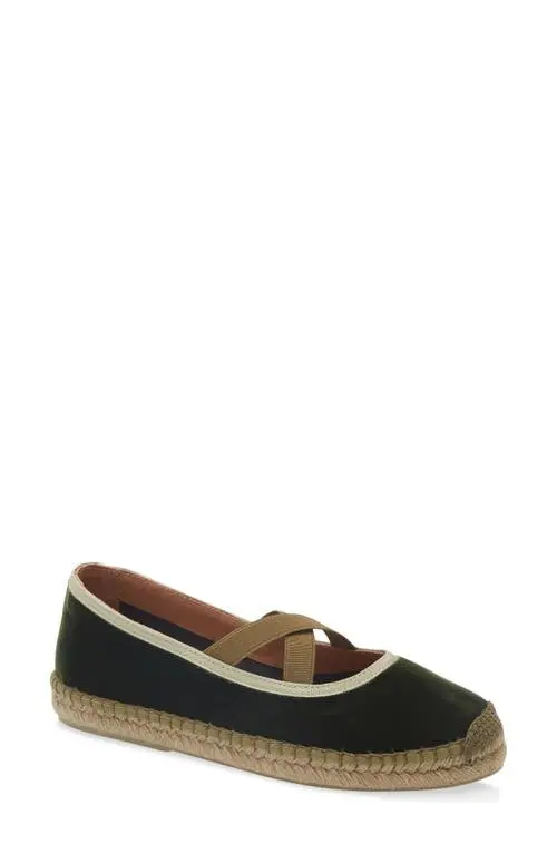 Penelope Chilvers Chico Espadrille Flat - Khaki