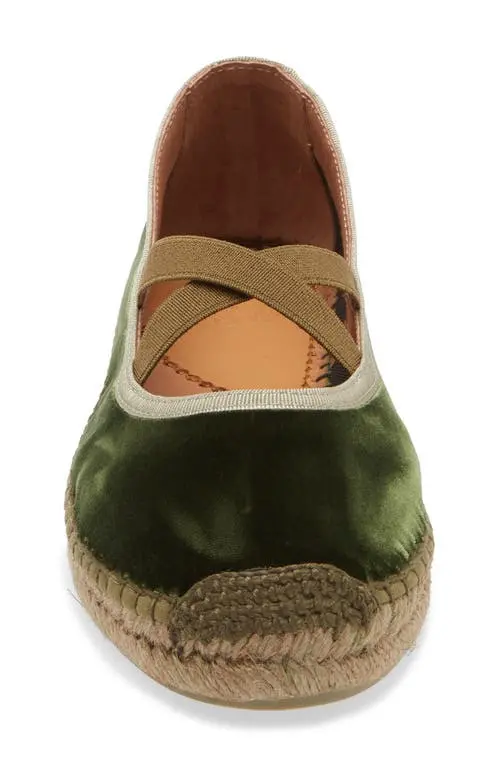 Penelope Chilvers Chico Espadrille Flat - Khaki