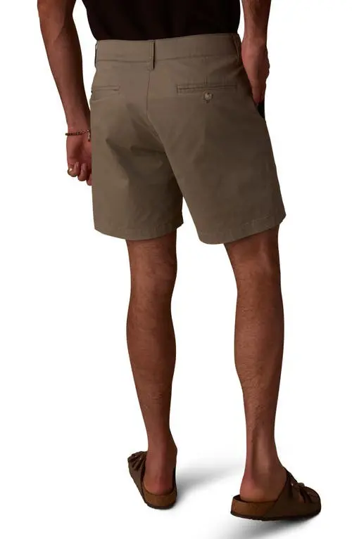 THE NORMAL BRAND Stretch Cotton Chino Shorts