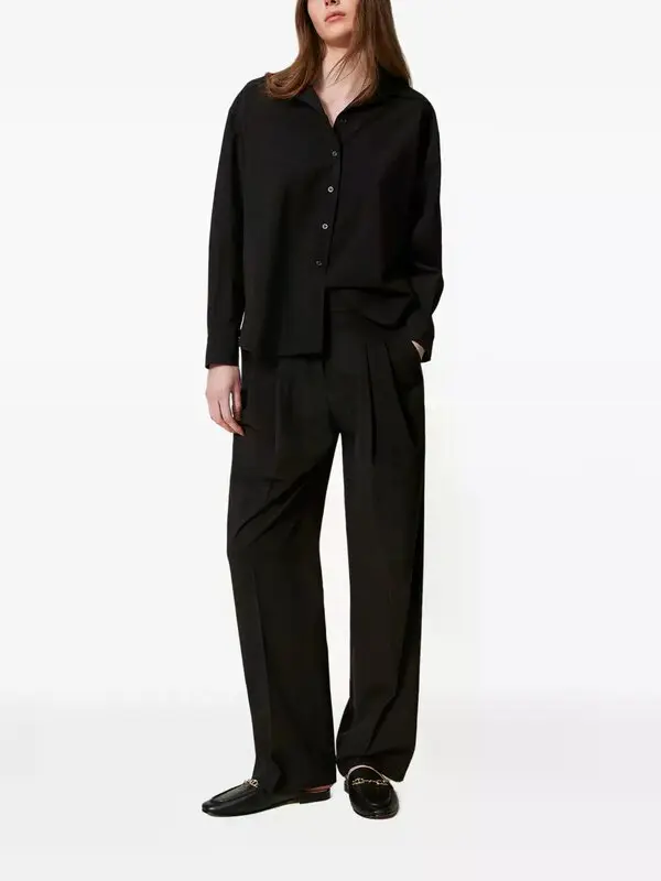 TWINSET Double-pleated Trousers