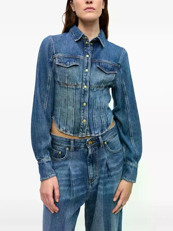 GANNI Denim Shirt