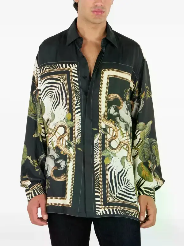 Roberto Cavalli Silk Shirt