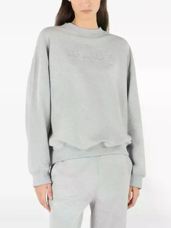 Roberto Cavalli Mélange-effect Sweatshirt