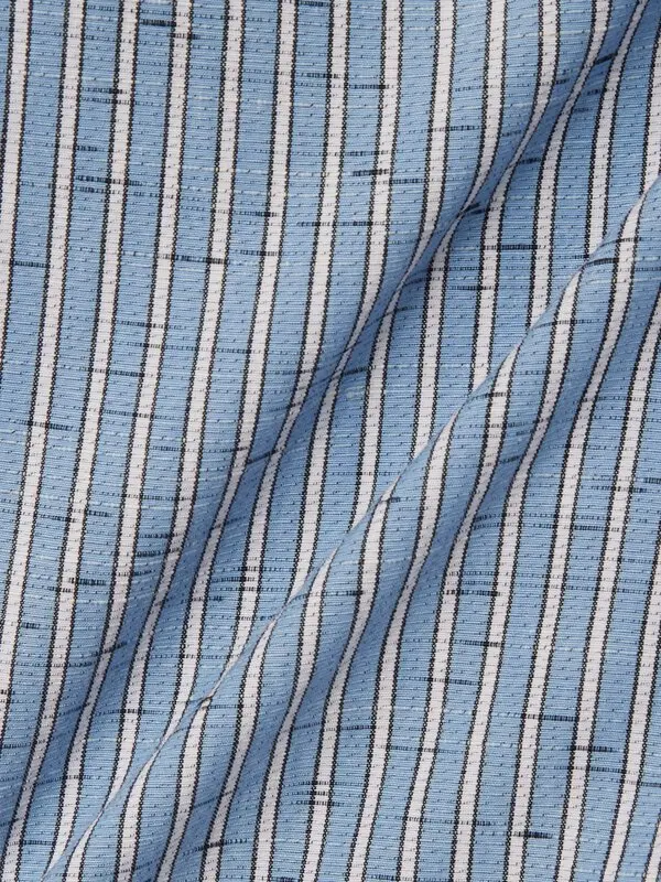 Bottega Veneta Oversized Striped Cotton-blend Shirt