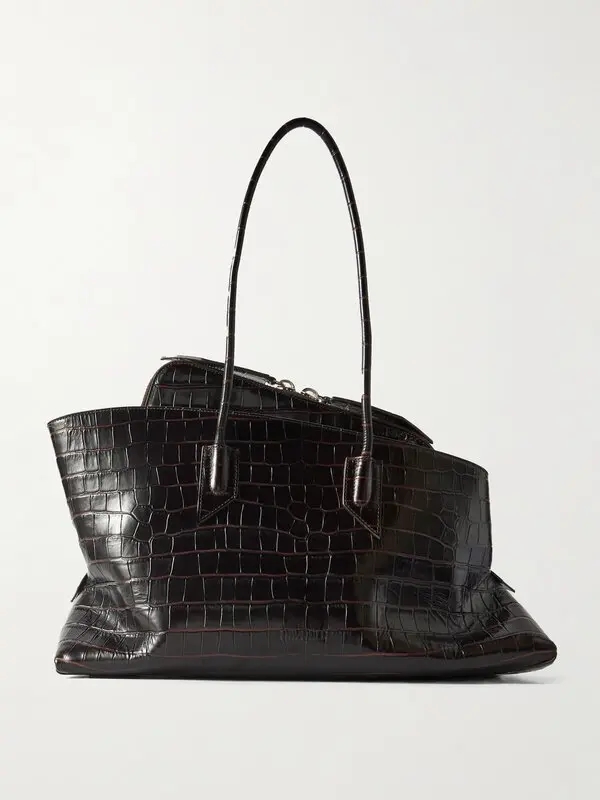 Attico La Passeggiata Medium Tote - Brown