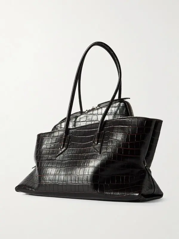 Attico La Passeggiata Medium Tote - Brown