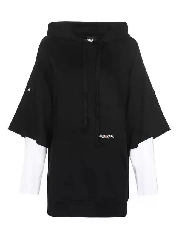 Karl Lagerfeld Layered Hoodie