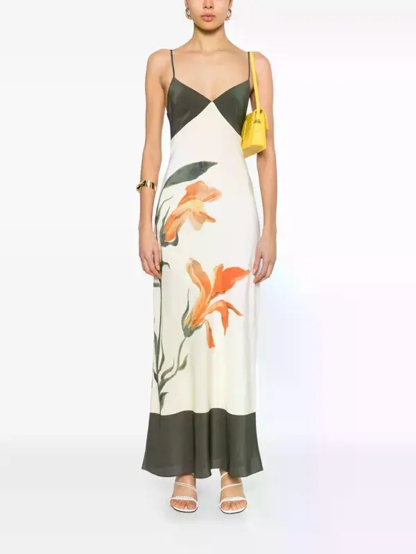 sir the label constance midi dress SIR. Constance Silk Slip Dress