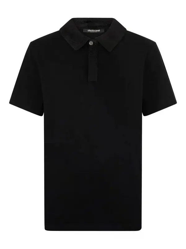 Roberto Cavalli Cotton Polo Shirt
