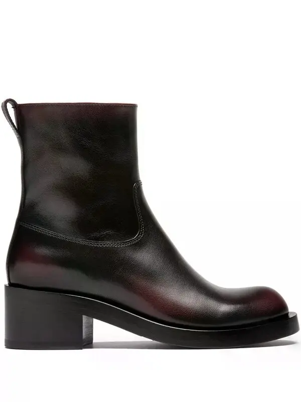 Officine Creative Leather Boots - Red