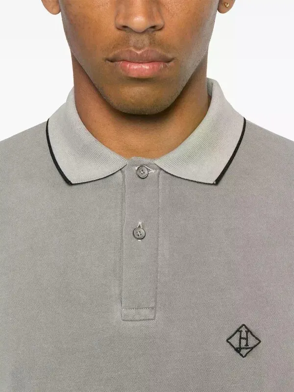 Herno Logo-embroidered Polo Shirt