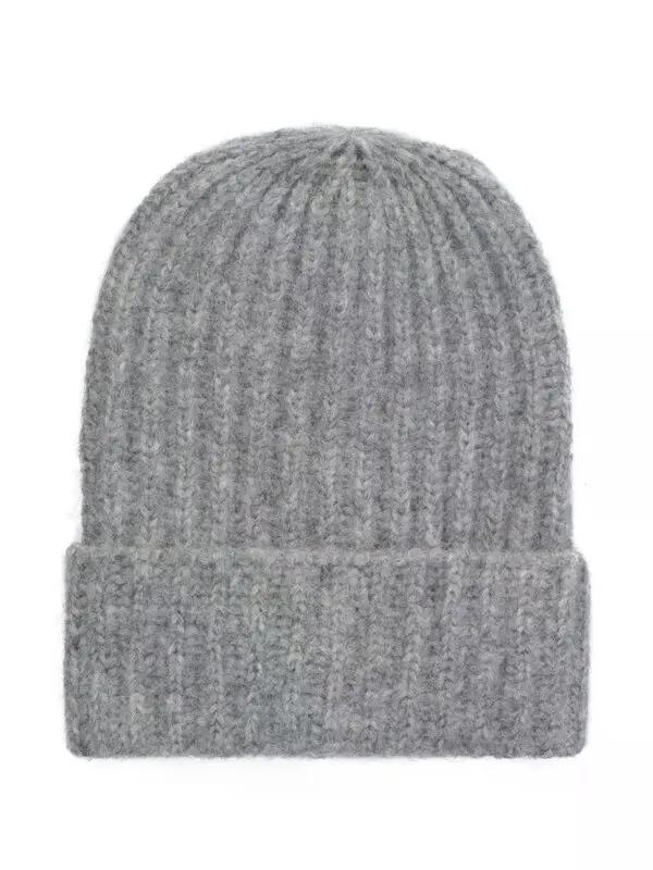 Malo Ribbed Beanie - Grey