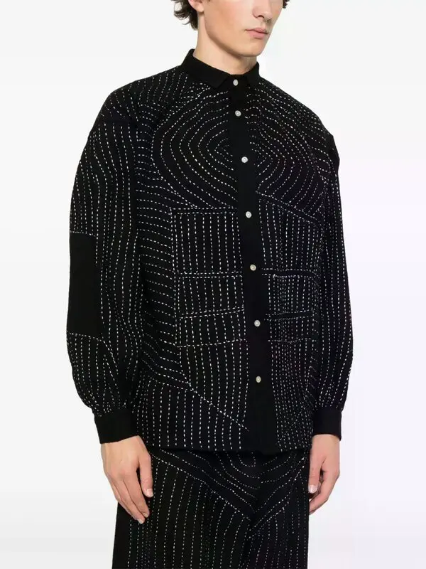 GLASS CYPRESS Embroidered Shirt