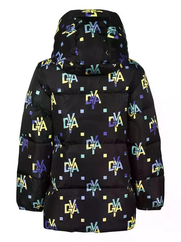 Duvetica Monogram-print Puffer Jacket