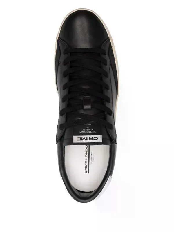 CRIME LONDON Leather Sneakers